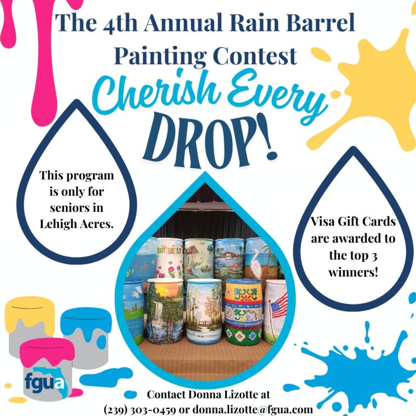 One senior citizen + one rain barrel + some paint and artistic talent ...